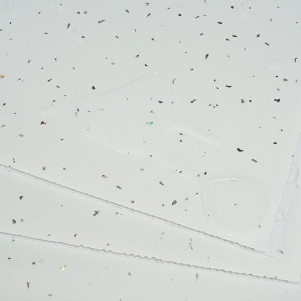 Utopia White Sparkle Bathroom Wall Panels PVC 5mm Thick Cladding 2.6m ...