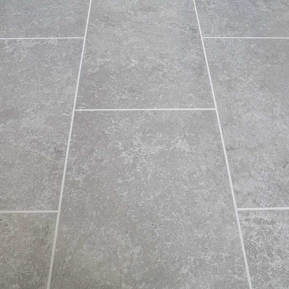 Concrete Grey Tile Groove Bathroom Wall Panels 8mm Shower Cladding ...