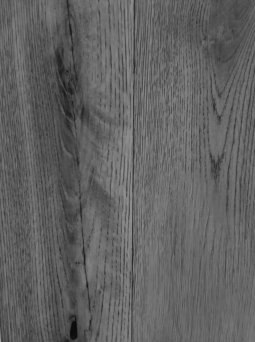 Distressed Grey Oak Wood Bathroom Wall Panels PVC 8mm Thick Cladding 2 ...