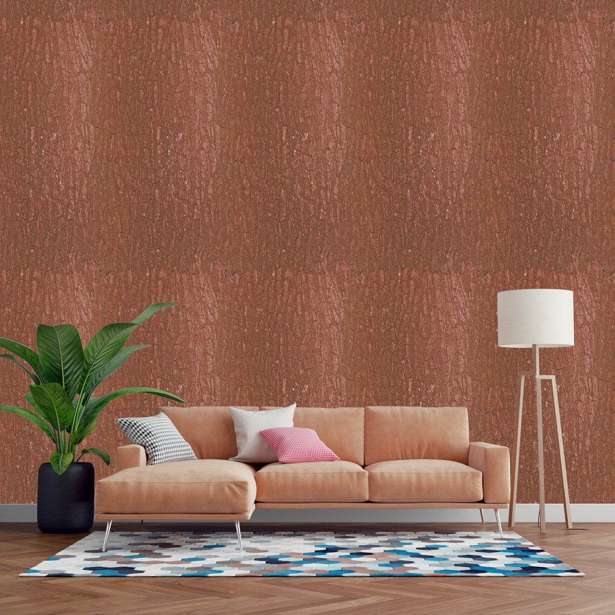 Bark Acrylic Wall Panels Home Decor Wall Panels 2440mmm x 1220mm ...