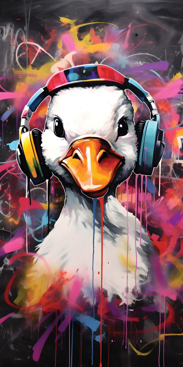 Funky Ducks Acrylic Wall Panels Home Decor Wall Panels 2440mmm x 1220m ...