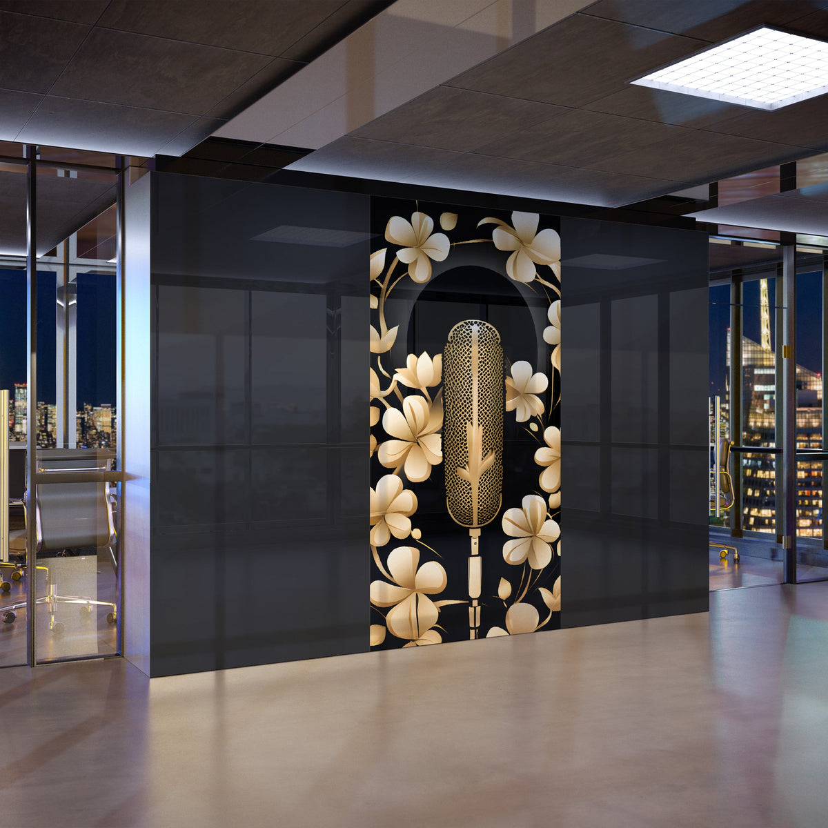 Deluxe Microphone Acrylic Wall Panels Home Decor Wall Panels 2440mmm x ...