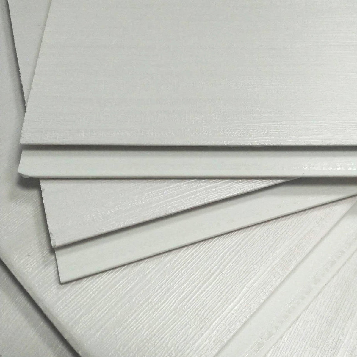 White Ash Wall Cladding Wood Effect Textured Bathroom Wall Panels PVC ...