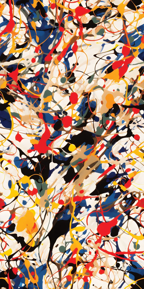 Messy Paint Acrylic Wall Panels Home Decor Wall Panels 2440mmm x 1220m ...