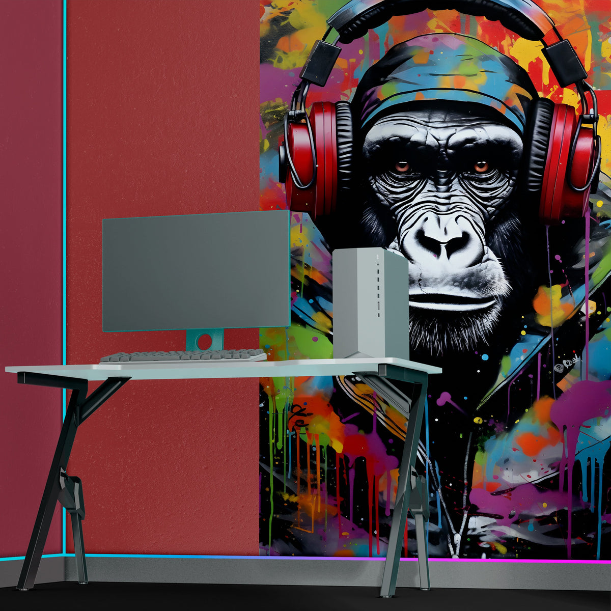 Party Monkeys Acrylic Wall Panels Home Decor Wall Panels 2440mmm x 122 ...